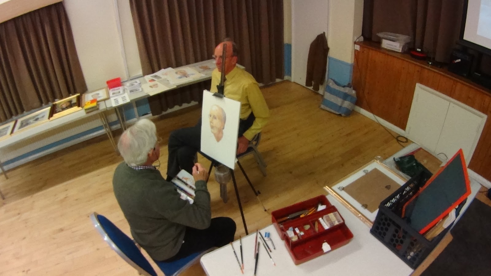 Virginia Water Art Society Diary: Demonstration By Henry Rimmer 6th ...