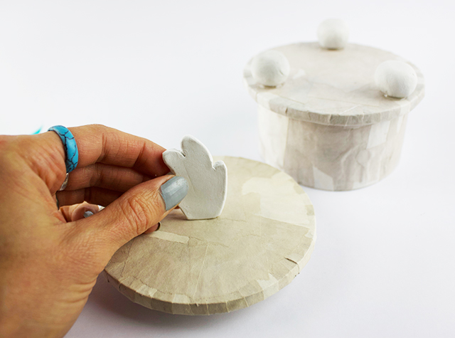 Jules Madden: DIY Craft: Paper Mache Trinket Box