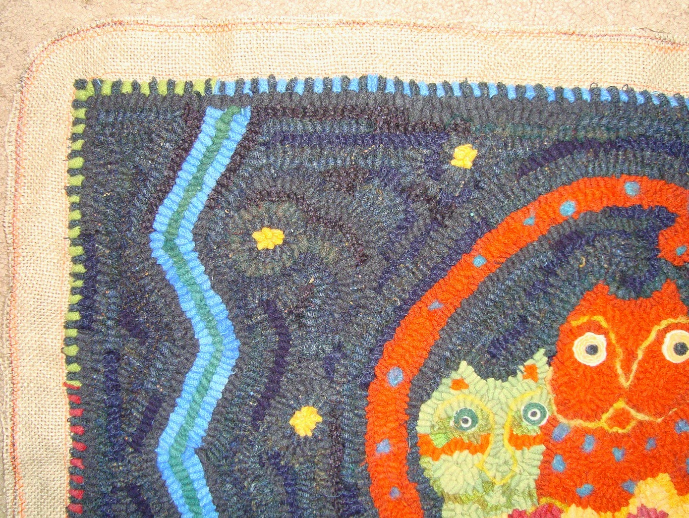 Saundra of Woodland Junction: Whipped Wool Yarn Binding