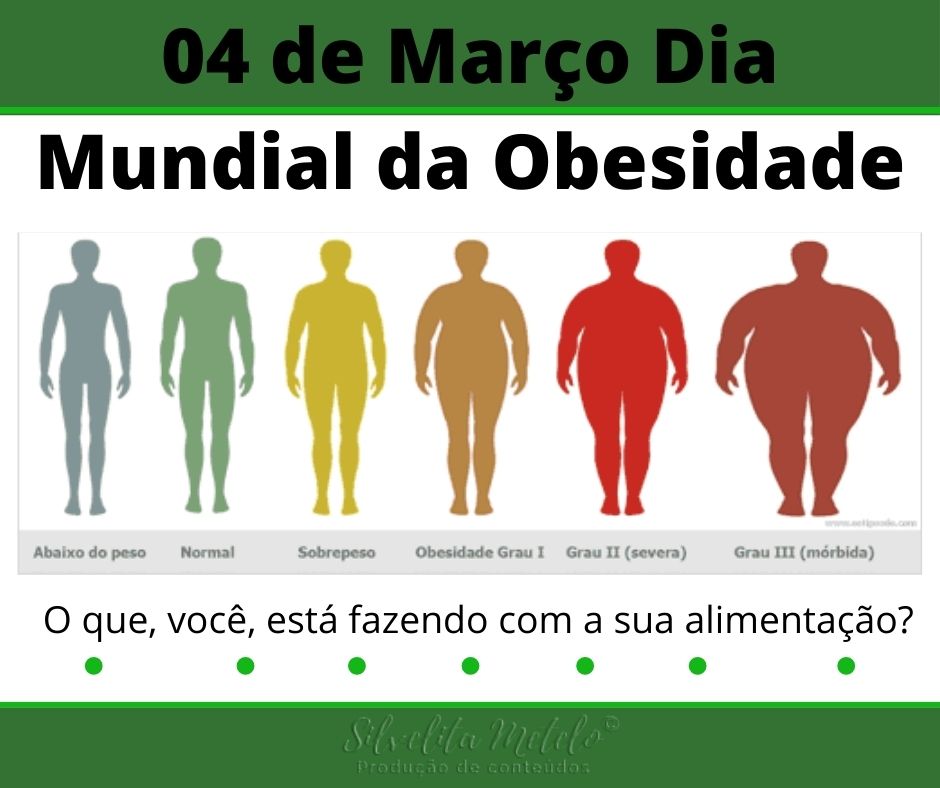 O4 De Março Dia Mundial Da Obesidade
