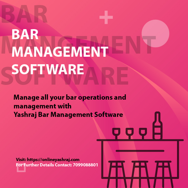 Yashraj Software Private Limited: Bar Management Software for A Smart Bar