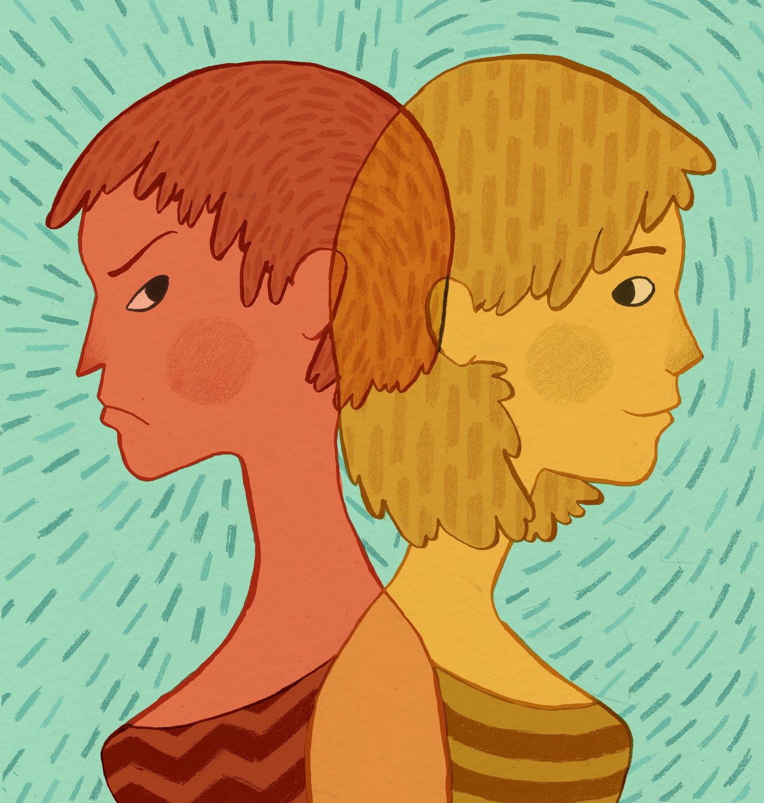 Kristen Acampora Illustration: Frenemies.