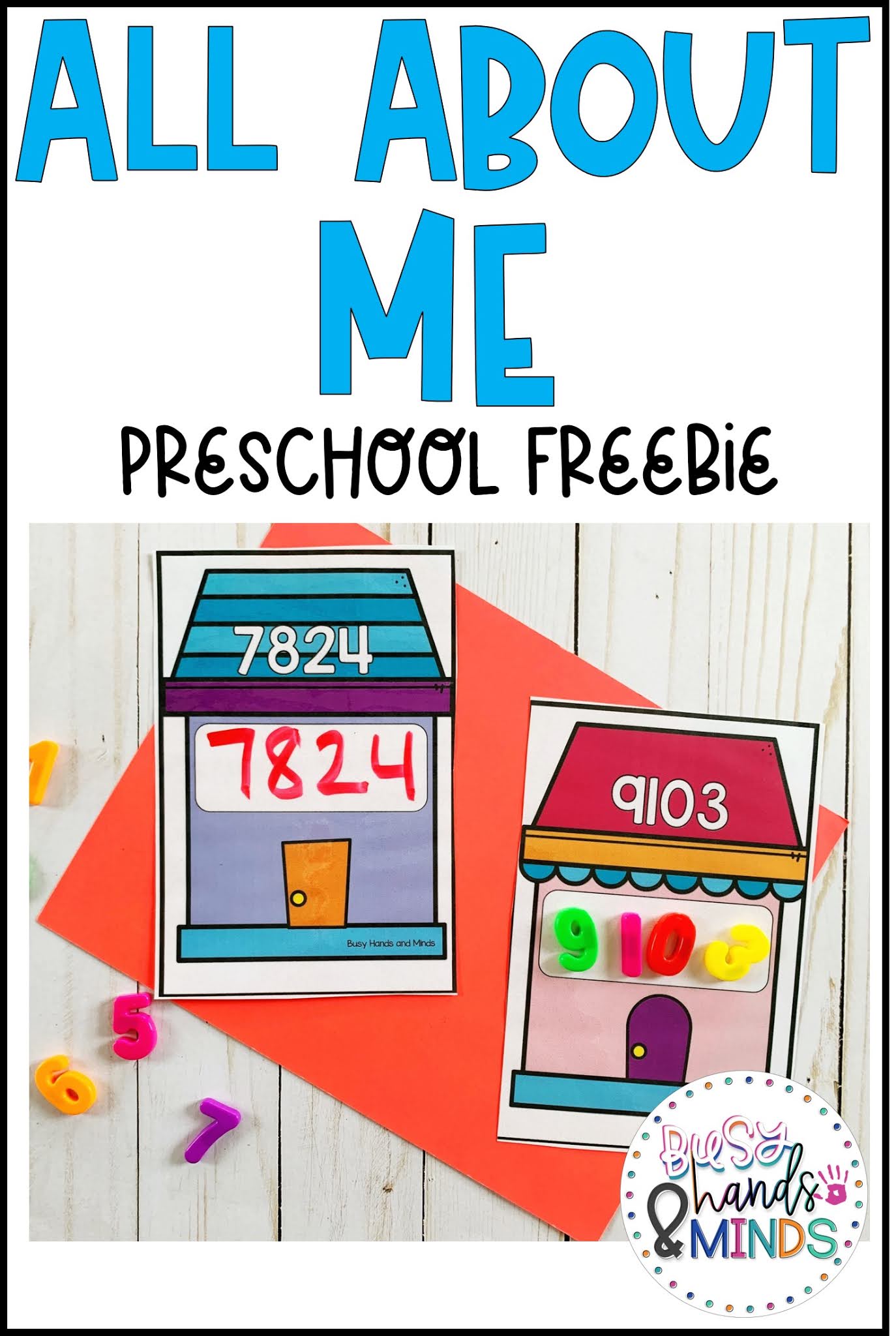 All About Me Preschool Theme | Busy Hands and Minds