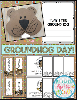 1st Grade Hip Hip Hooray!: The Groundhog