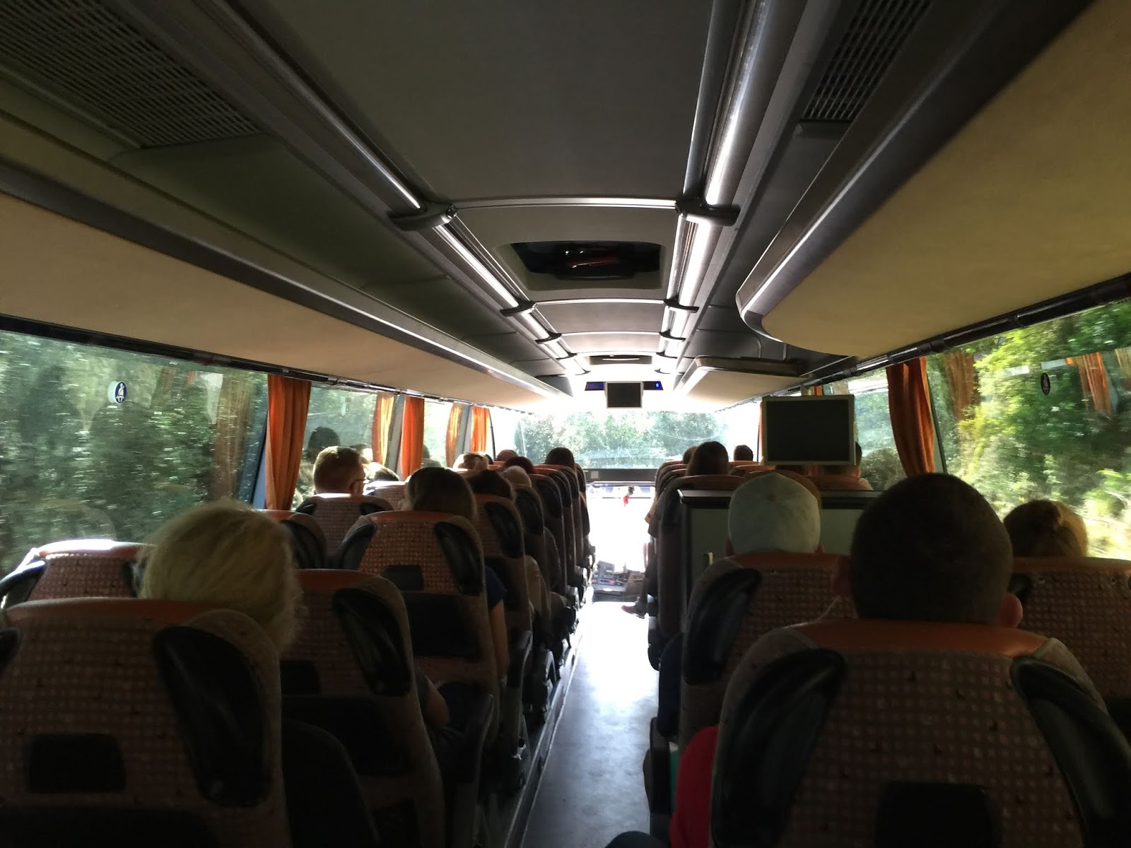 Green Buses ~ Americans Visiting Corfu
