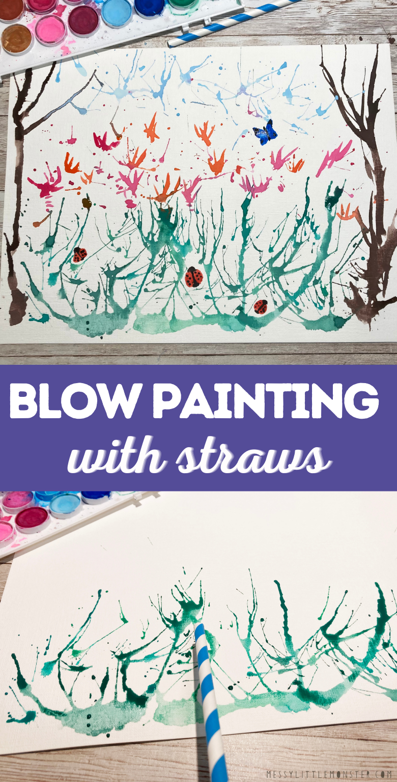 Drinking Straw Art For Teens