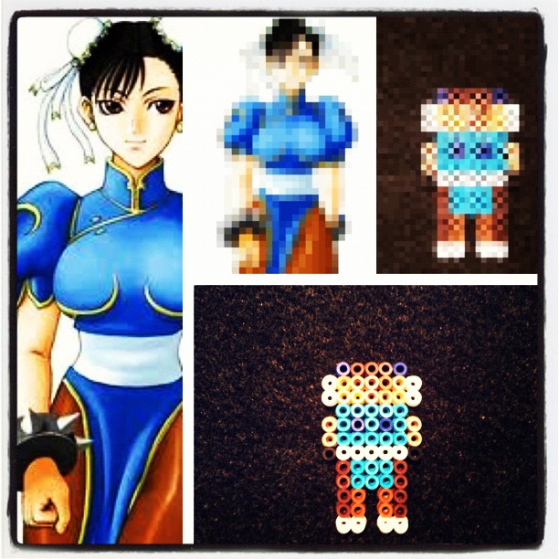 Chun-Li en 8 Bits