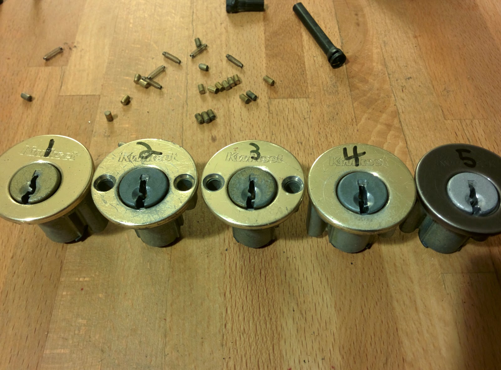 The Simple Switch: Make a Set of Progressive Locks
