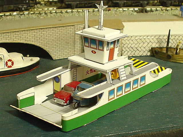 Onomichi Ferry Paper Model | Paperized Crafts
