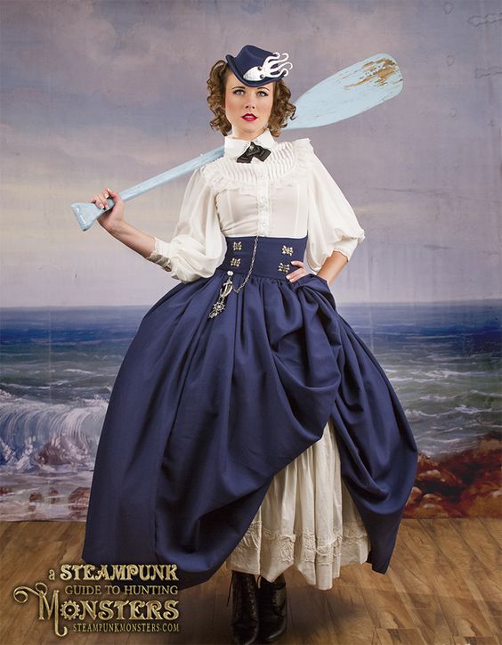 Steampunk Fashion Guide: Nautical Steampunk Fashion