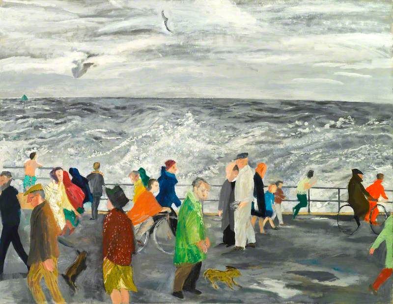 Spencer Alley: Paintings, Horizontally Divided