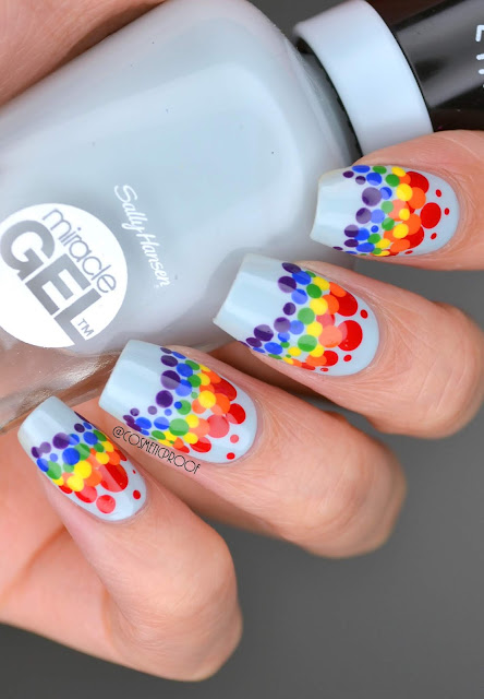 NAILS | Rainbows for Pride #ManiMonday | Cosmetic Proof | Vancouver ...