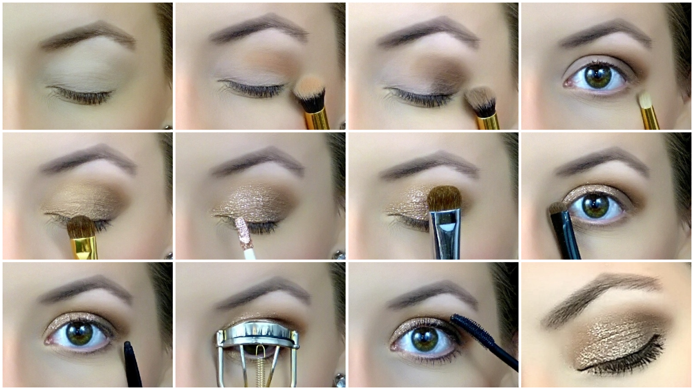 Gold Glitter Tutorial