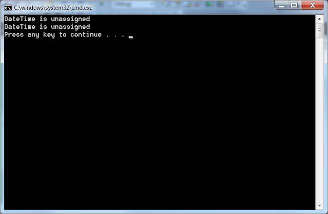 Microsoft Dot Net C Check If Datetime Variable Is Null