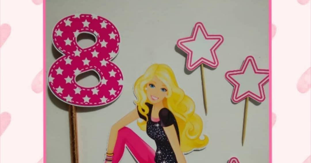 Topper Barbie 8 - Mis Toppers Tus Toppers