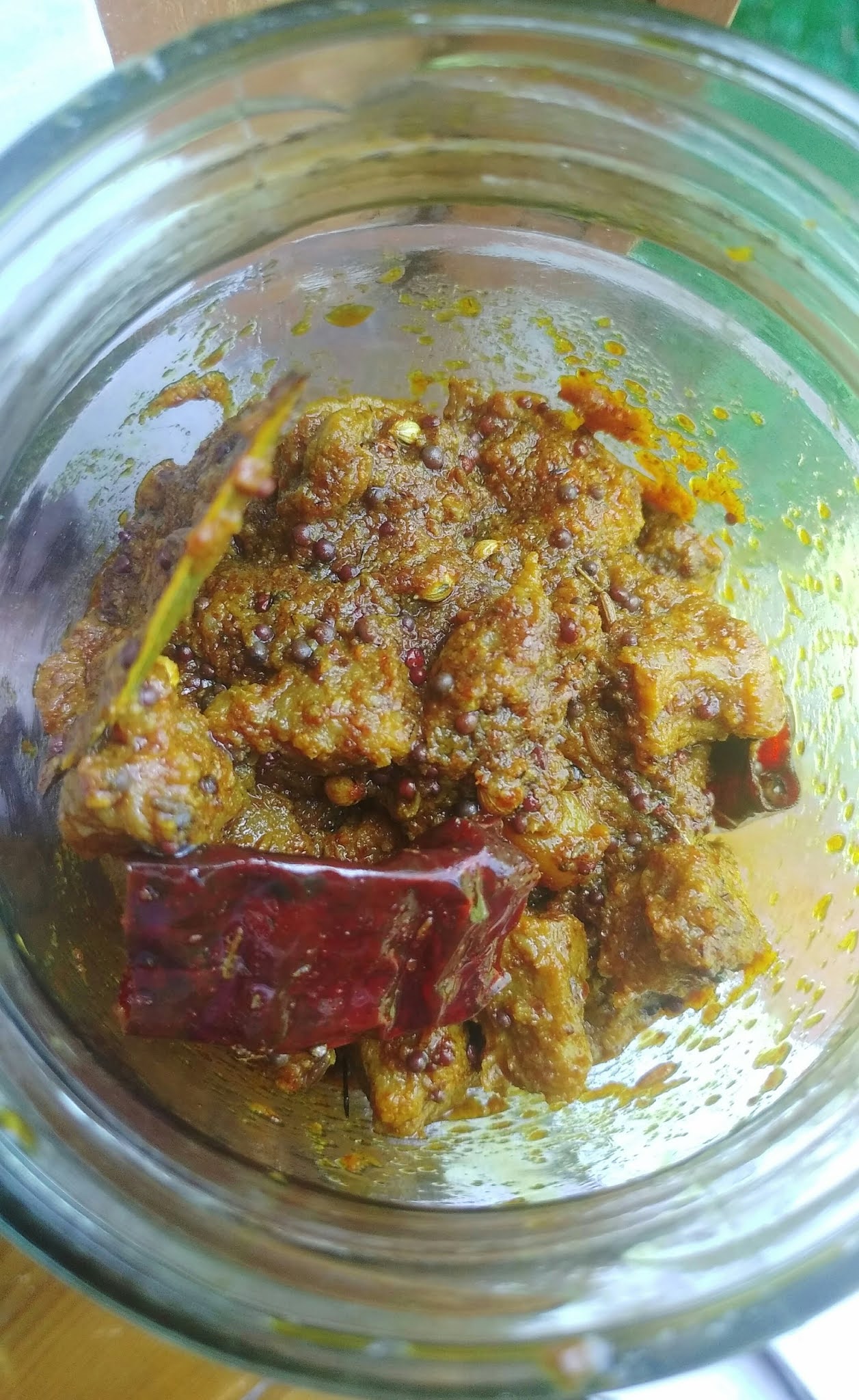 How to prepare Ghost ka achar " meat pickle" " maaz anchar" in a ...