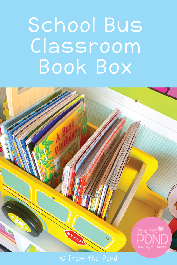 School Bus Book Box | From the Pond