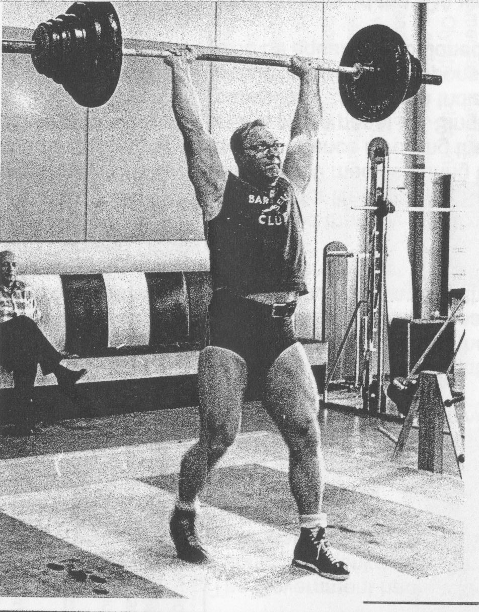 The Tight Tan Slacks of Dezso Ban: Back Development - Joe Weider