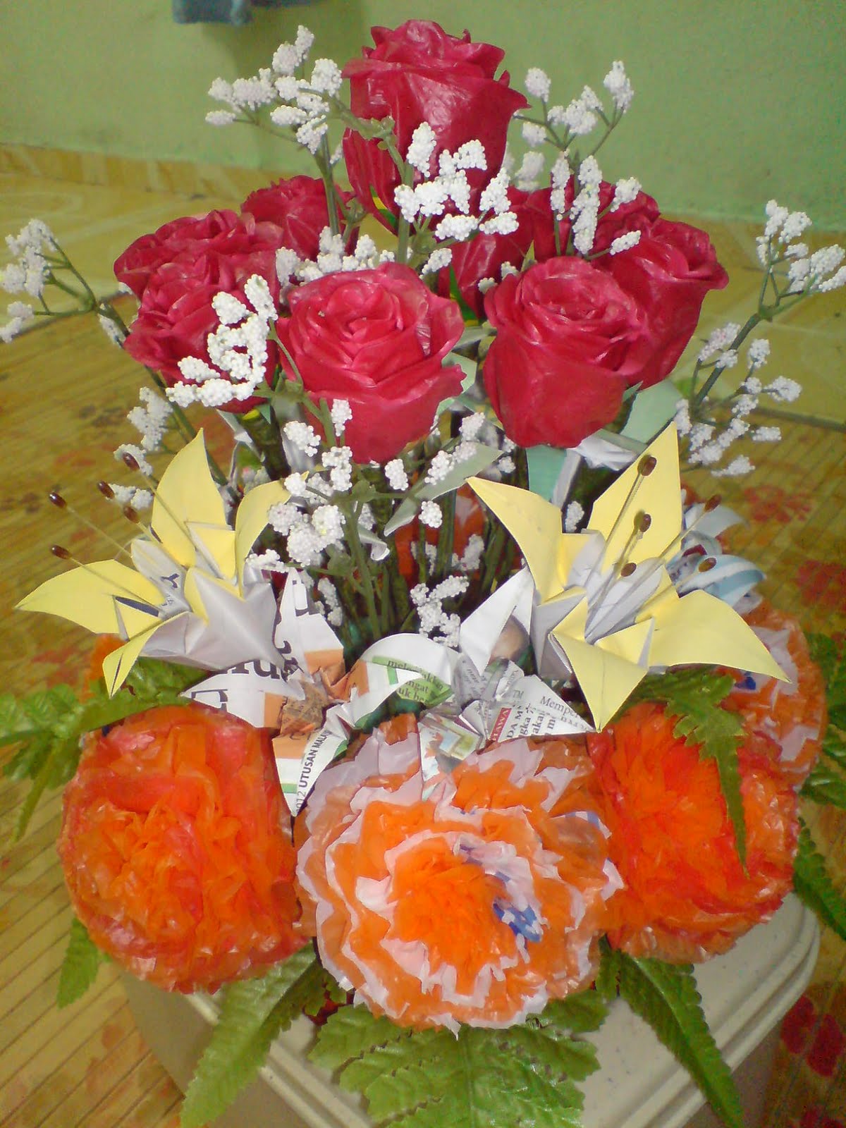 Tren Gaya 29+ Bunga Kitar Semula