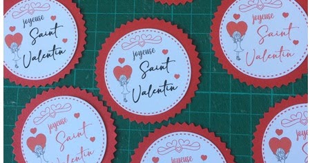 SCRAP: étiquettes Saint Valentin à imprimer