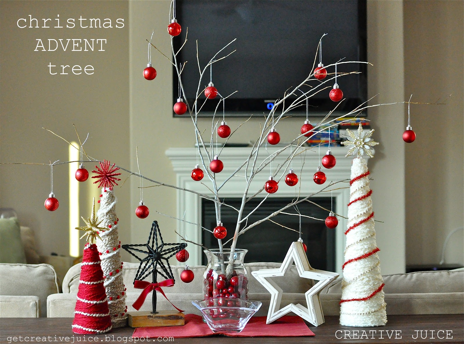 {TUTORIAL} yarn christmas tree tutorial