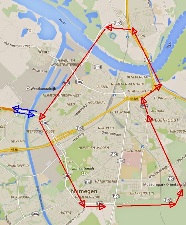 Nijmegen blog: Rondweg Nijmegen, video, HD 4K (2160p).