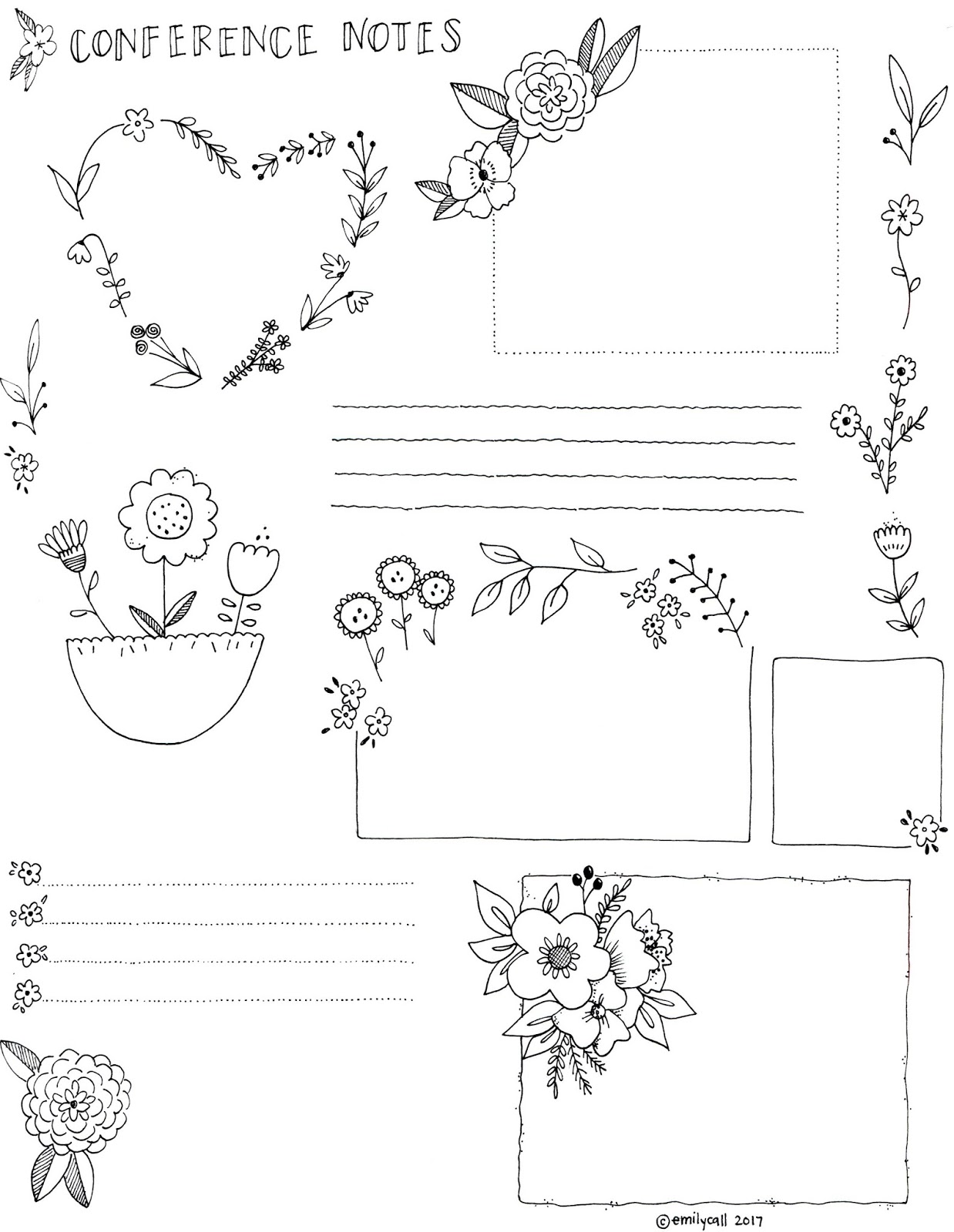 Emily Call Illustration: General Conference Free Printable