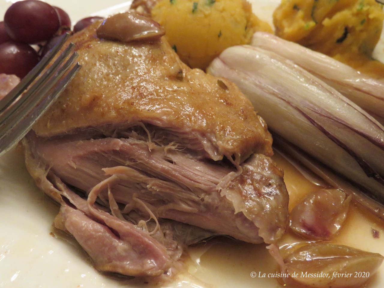 La cuisine de Messidor: Cuisses de canard braisées au four, nos préférées