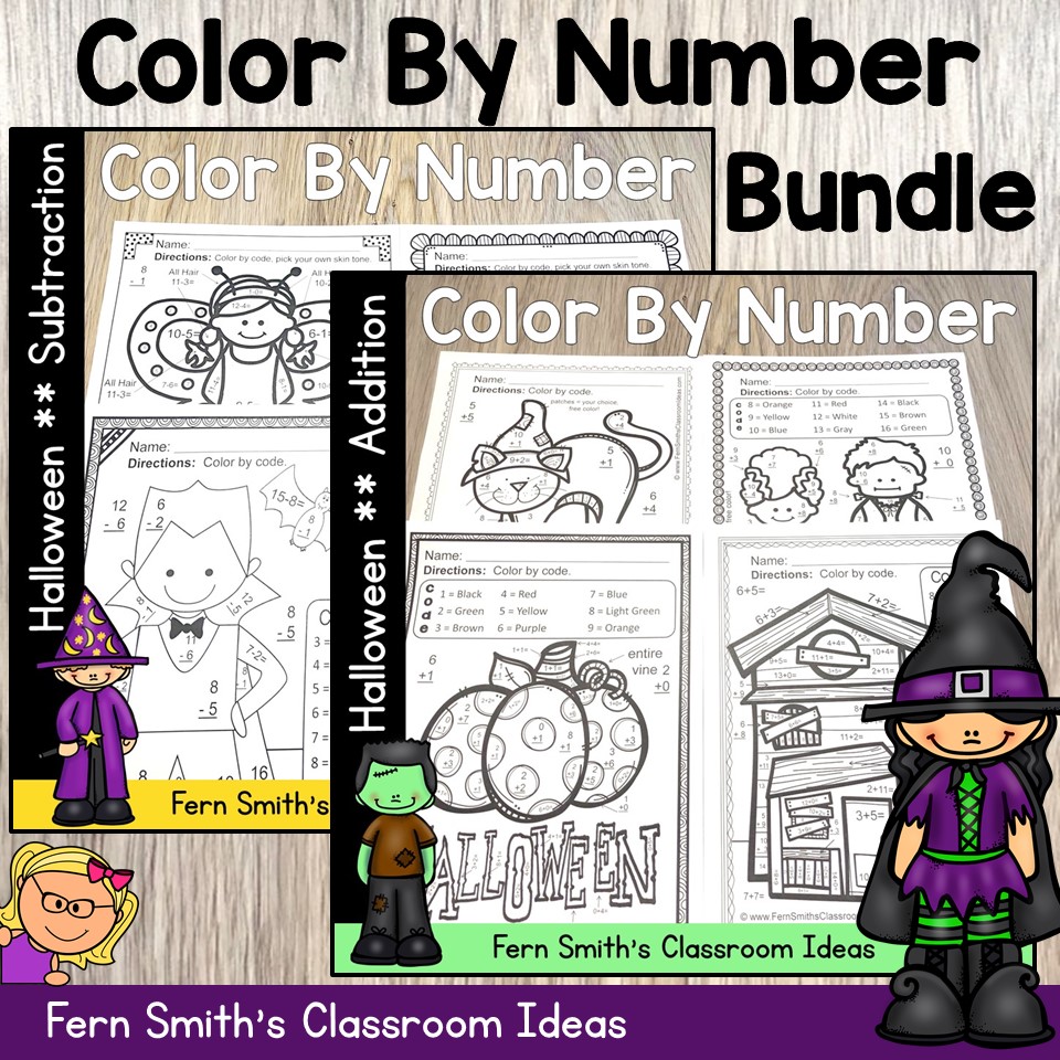 Looking for Some Halloween Fun For Your Addition and Subtraction Math ...
