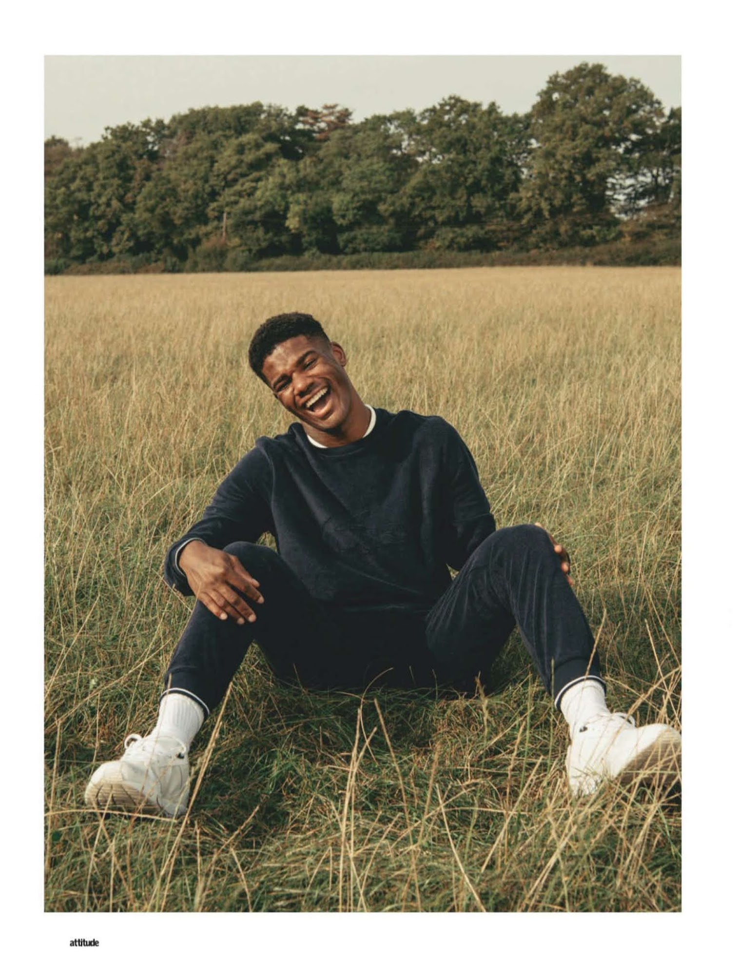 AJ Harris y Matthew Rahill para Attitude Magazine por Joseph Sinclair