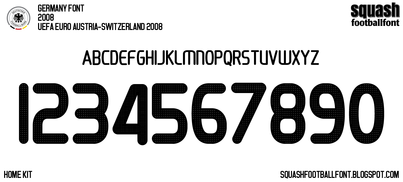 SFF: Germany Euro 2008 Font