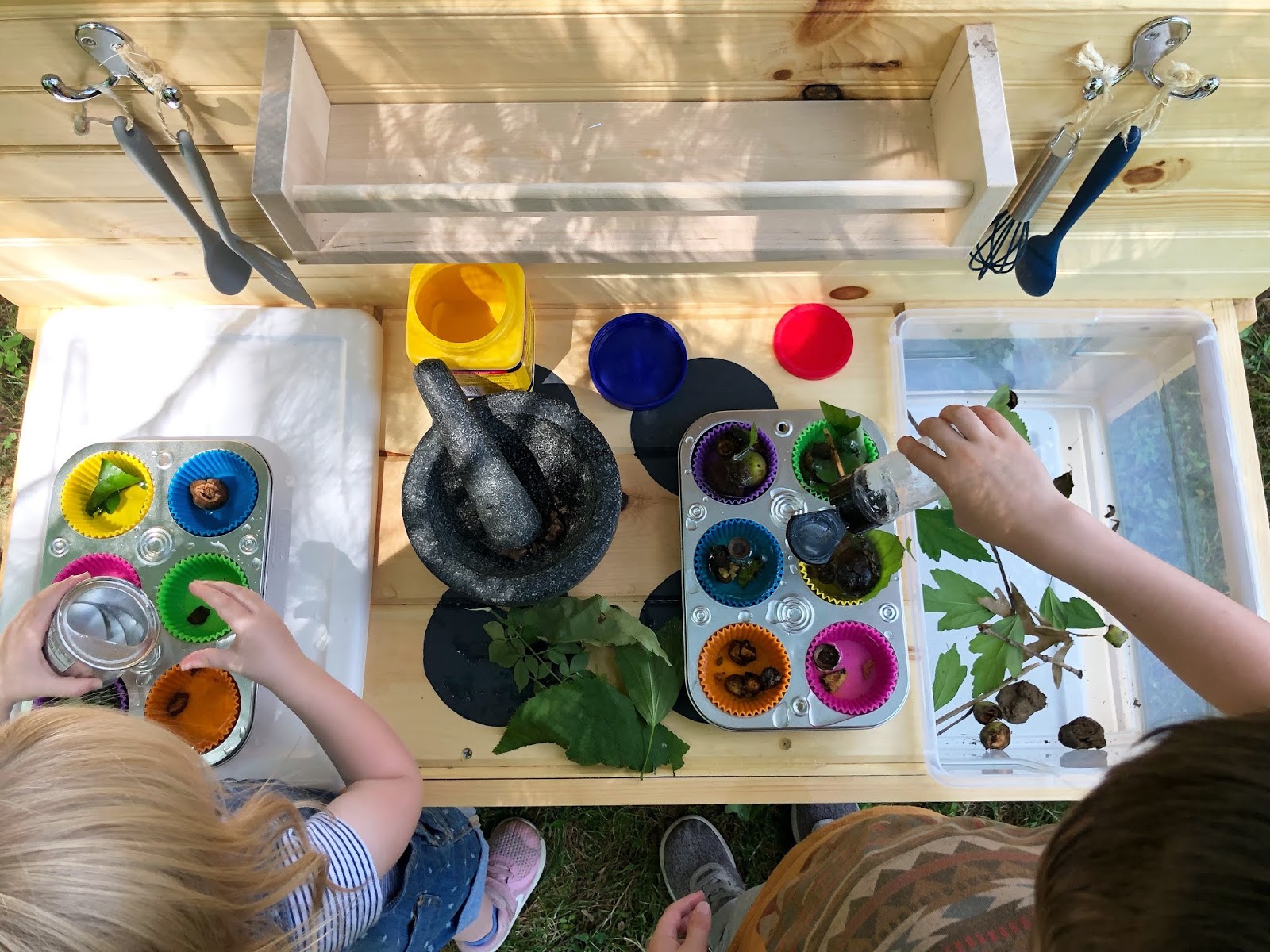 Find the Little Mind: 3 Simple Mud Kitchen Activities for Siblings