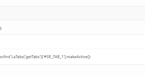 Oracle APEX Tabs Container - Control selection using jQuery