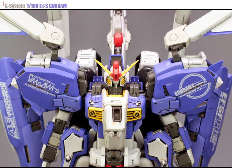 Custom Build: MG 1/100 Ex-S Gundam "G-System Conversion"