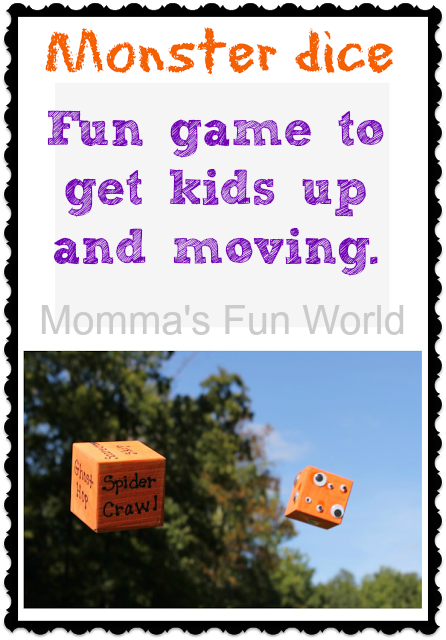 Momma's Fun World: Monster dice learning and fun party game