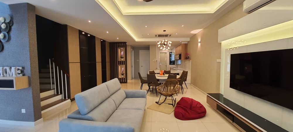3 Storey Superlink House Sejati Residence Cyberjaya - Interior Design ...
