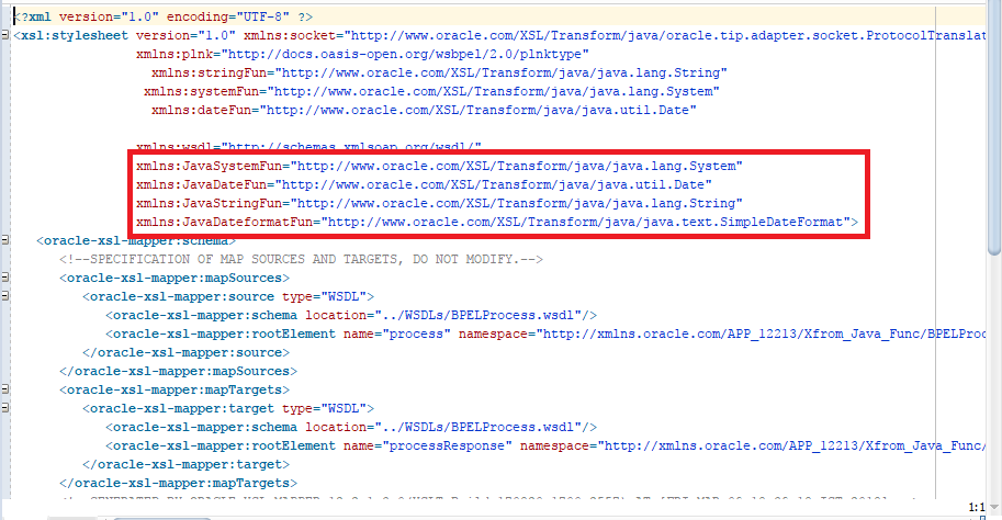 Sandeep S Blog Java Functions In Bpel Xsl