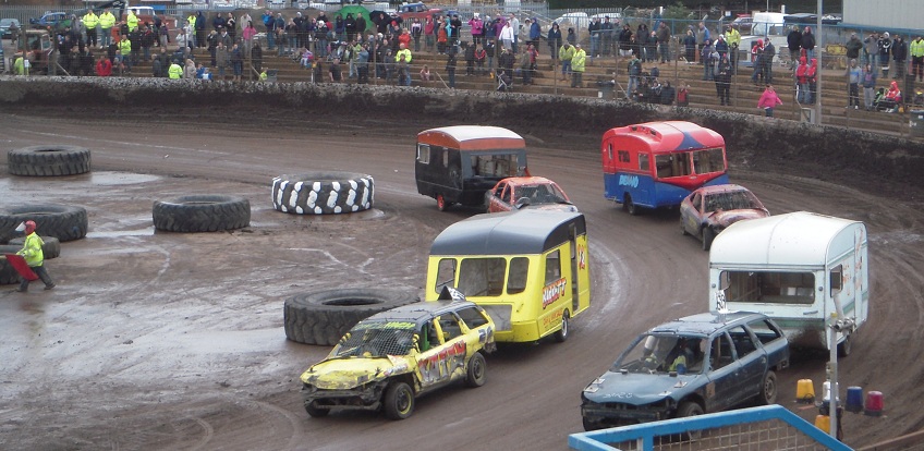 Sam & Dad's Excellent Adventures: Easter Monday Banger Racing - Part Two