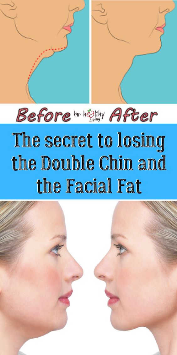 The secret to losing the Double Chin and the Facial Fat