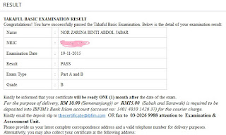 TIPS NAK LULUS TAKAFUL BASIC EXAM (TBE)! - ThIs Is ZaRiNa TerRiToRy!