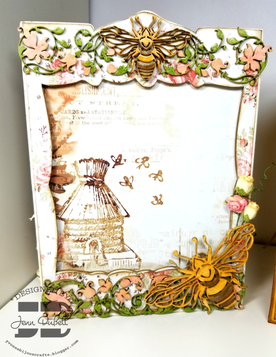 Reneabouquets: Reneabouquets Bee-utiful Frame, Mini Album, and Card Set