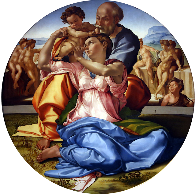 SIMBOLOGIA DEL TONDO DONI DI MICHELANGELO - Polisemantica