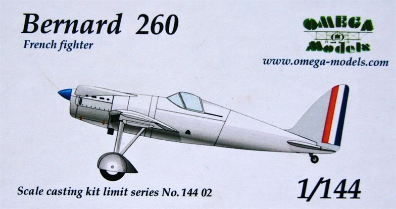 Kampfgruppe 1/144: 1-144 Bernard 260 - Omega Models