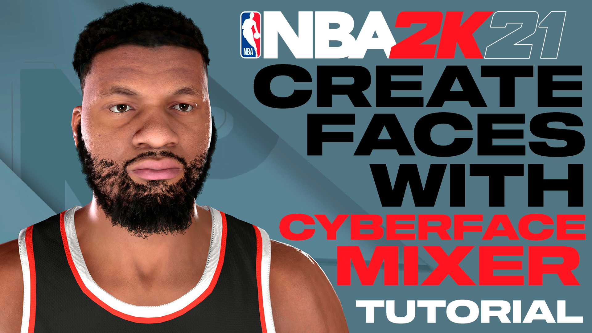 NBA 2K21 How to Create Cyberfaces in 10 minutes (Tutorial)