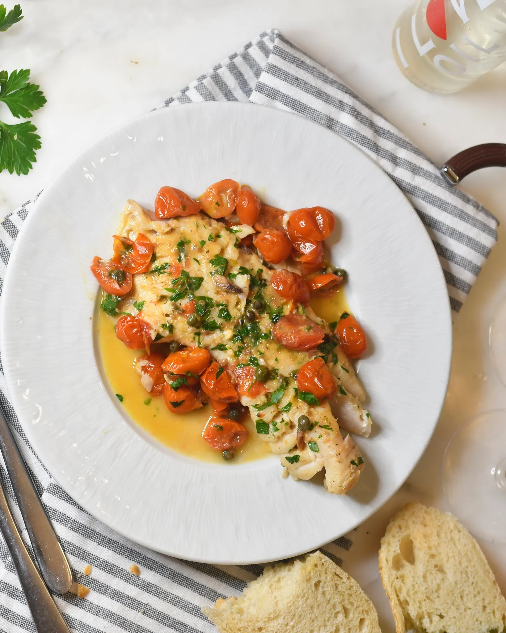 Cooking with Manuela: Quick and Tasty Italian Red Snapper Recipe