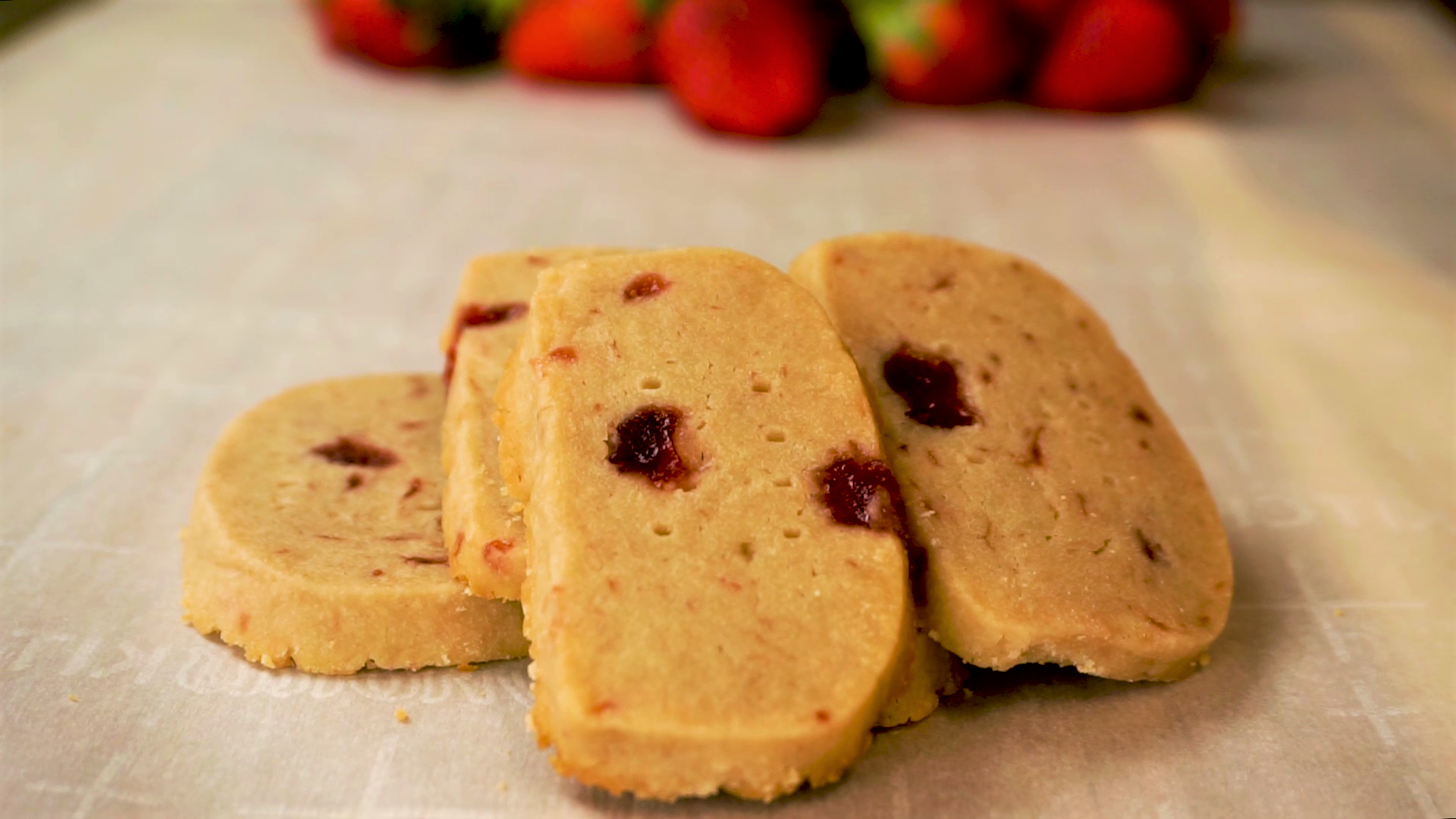 Easy 3-Ingredient Strawberry Shortbread & A SHORT History Of Shortbread