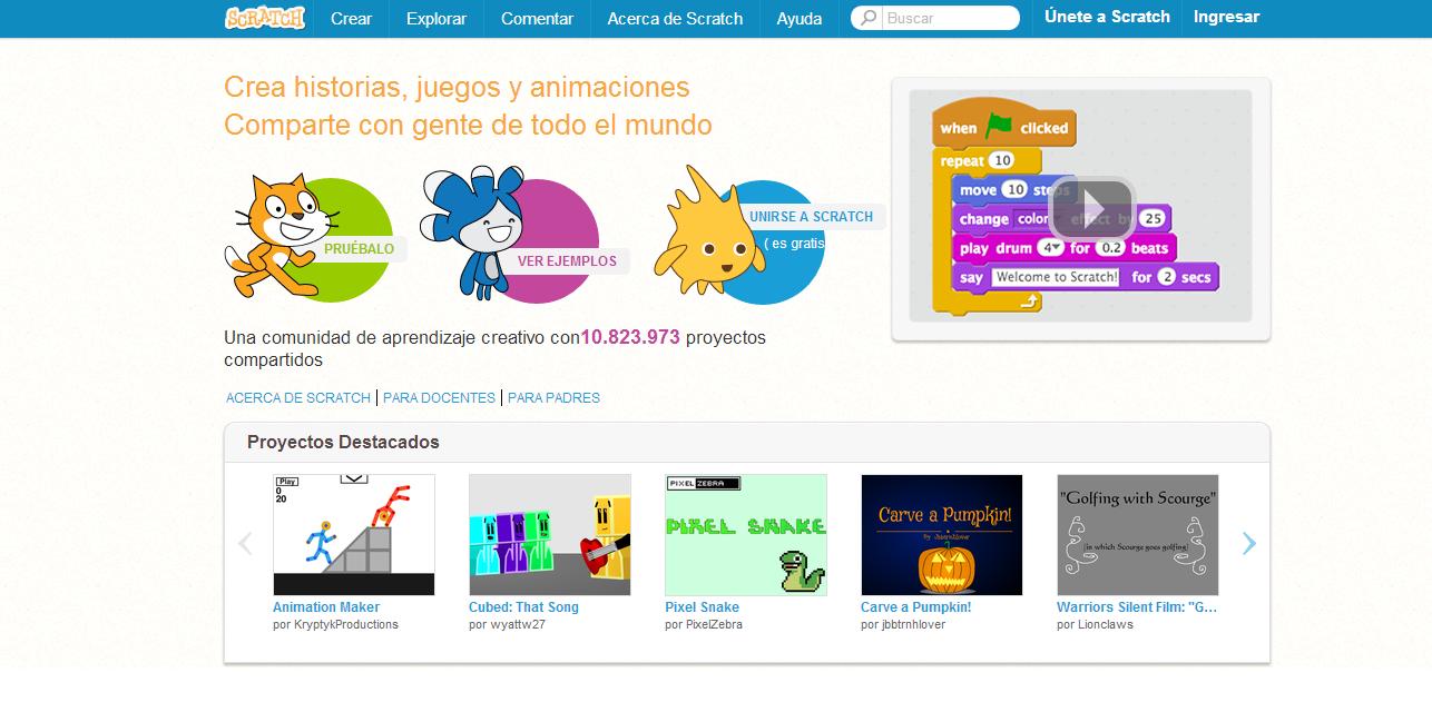 Carpe Diem ♥: Conociendo Scratch