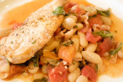 Tuscan Baked Chicken and Beans - A Pumpkin And A Princess