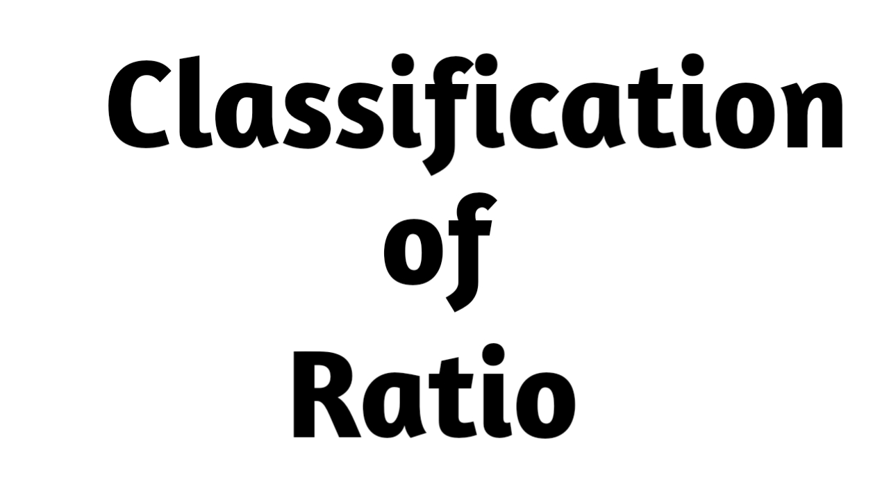 Classification Of Ratio classification-of-ratio