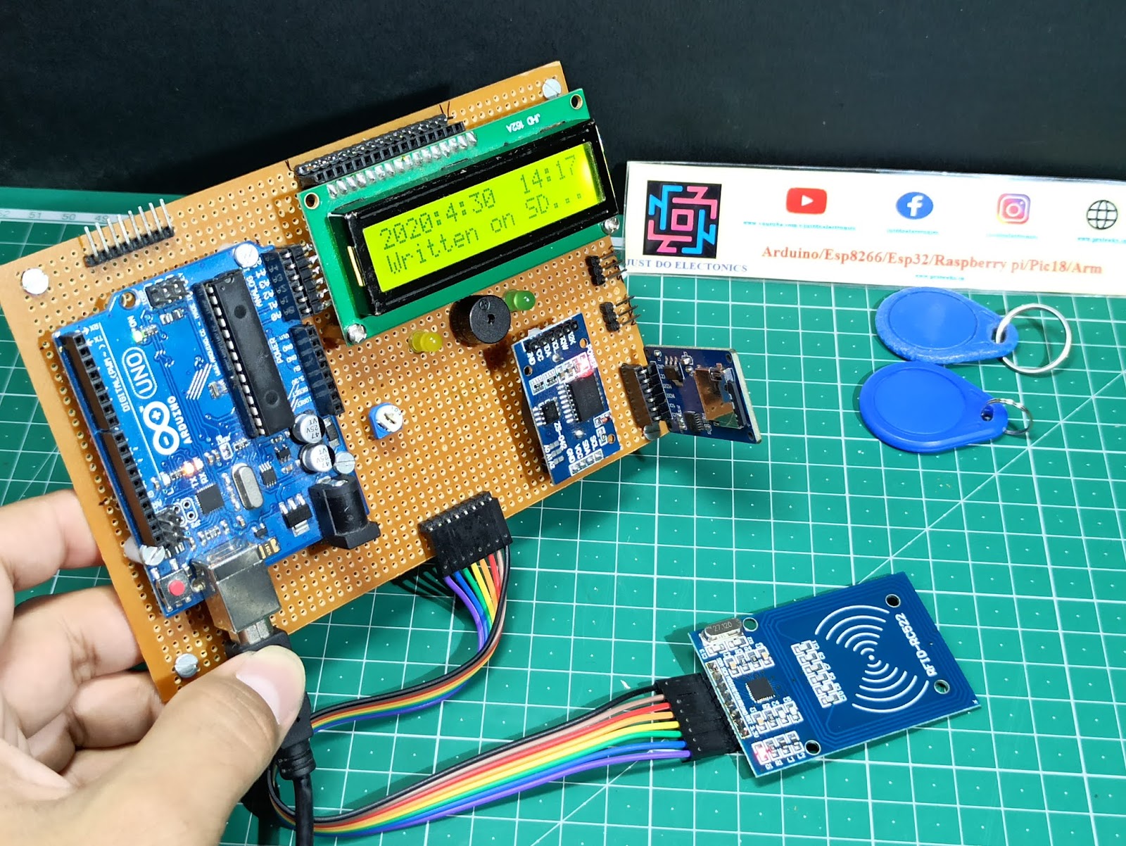 Arduino And Rfid Based Attendance System